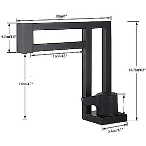 Faucets Bath Basin Sink Mixer Taps Brass Bathroom Taps Square Vessel Sink Faucet Black Basin Mixer Cold Hot Water