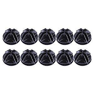 DOITOOL Metal Cabinets 30pcs Wire Cube Connectors ABS Plastic Wire Grid Cube Organizer for Modular Closet Storage Organizer and Wire Shelving Black Metal Shelving Rack