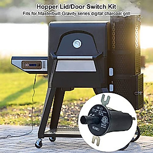 9904190041 Lid/Door Switch Kit Fit for Masterbuilt 560 Digital Charcoal Grill + Smokers, 3PCS.