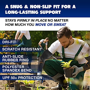 ARMORAY Arm Sleeves for Men - Tattoo Cover Up Sleeves - Arm Sleeves for Women - Sleeves to Cover Arms for Women & Men - Arm Compression Sleeve