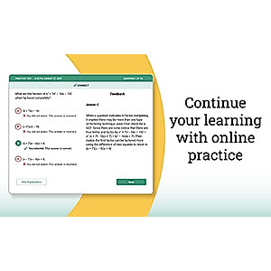 Barron's Math 360: A Complete Study Guide to Pre-Calculus with Online Practice (Barron's Test Prep)