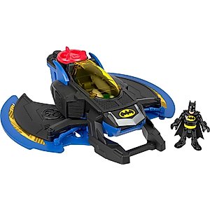 Fisher-Price Imaginext DC Super Friends Batman Toy Batwing Airplane & Figure Set for Preschool Pretend Play Kids Ages 3+ Years