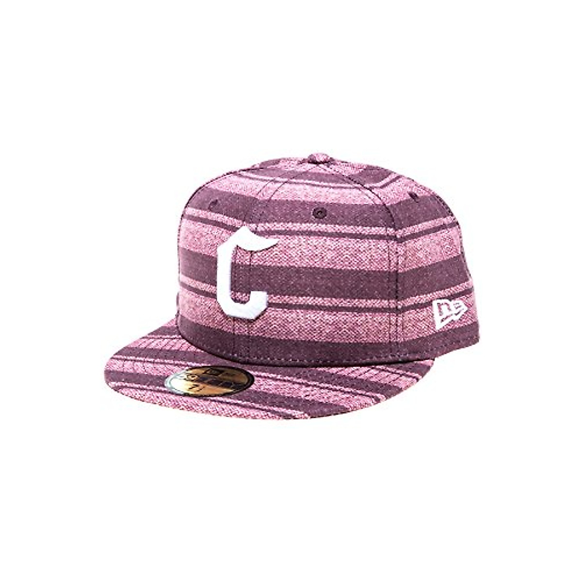 Crooks & Castles Mens The Baja Califas Fitted Baseball Cap, Red, 7 5/8