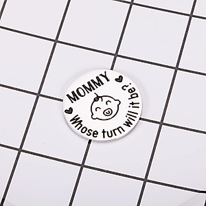 Christmas Gifts for New Dad Mom Gifts for New Daddy to Be Gifts for Husband Wife New Mommy Baby Announcement Pregnancy Keepsake for Soon to Be Father Dad Birthday Valentines Pocket Hug