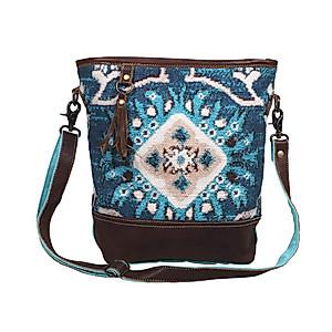 Spirited Shoulder Bag | 80% Cotton + 20% Leather