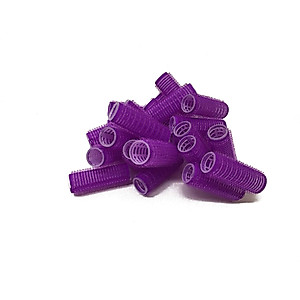 Set of 24 x 20mm (3/4”) Small Self Grip Hair Rollers Pro Salon Hairdressing Curlers – For Short Hair