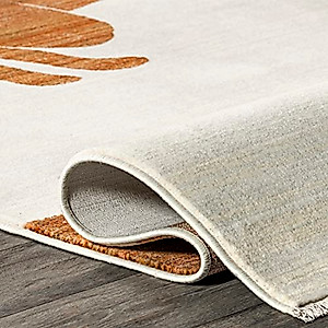 nuLOOM Cailyn Modern Dachshund Kids Area Rug, 7x10, Beige