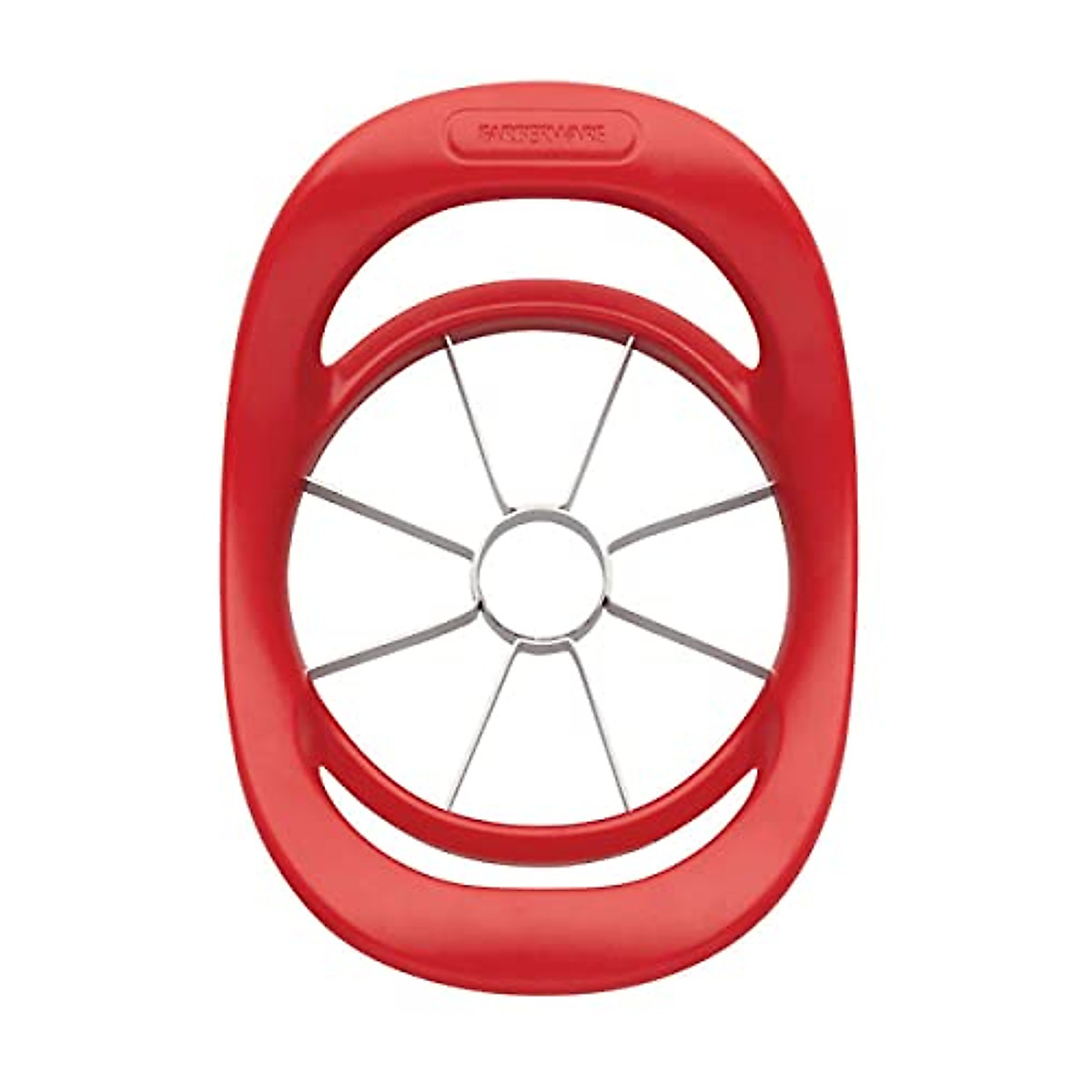 Farberware Healthy Eating Set (Apple Slicer, Paring Knife, Small Cutting Mat), 3-Piece, Red and Green