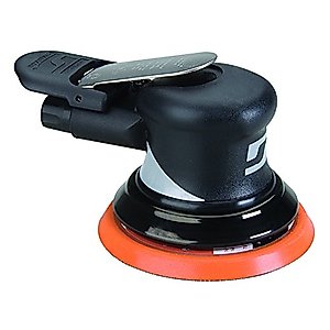 Dynabrade (56815) Dynorbital Supreme 5" (127 mm) Diameter Random Orbital Sander, Non-Vacuum | Proportionate 3/16" (5 mm) Diameter Orbit | 12000 RPM Pneumatic Motor
