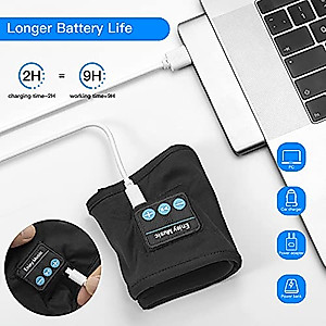 Sports Headbands Sleep Headphones Bluetooth Music Headband Wireless, Daifferchoi Soft Breathable Bluetooth Headbands with Long-Time Play for Workout, Jogging, Yoga,Travel, Running, Meditation--Grey