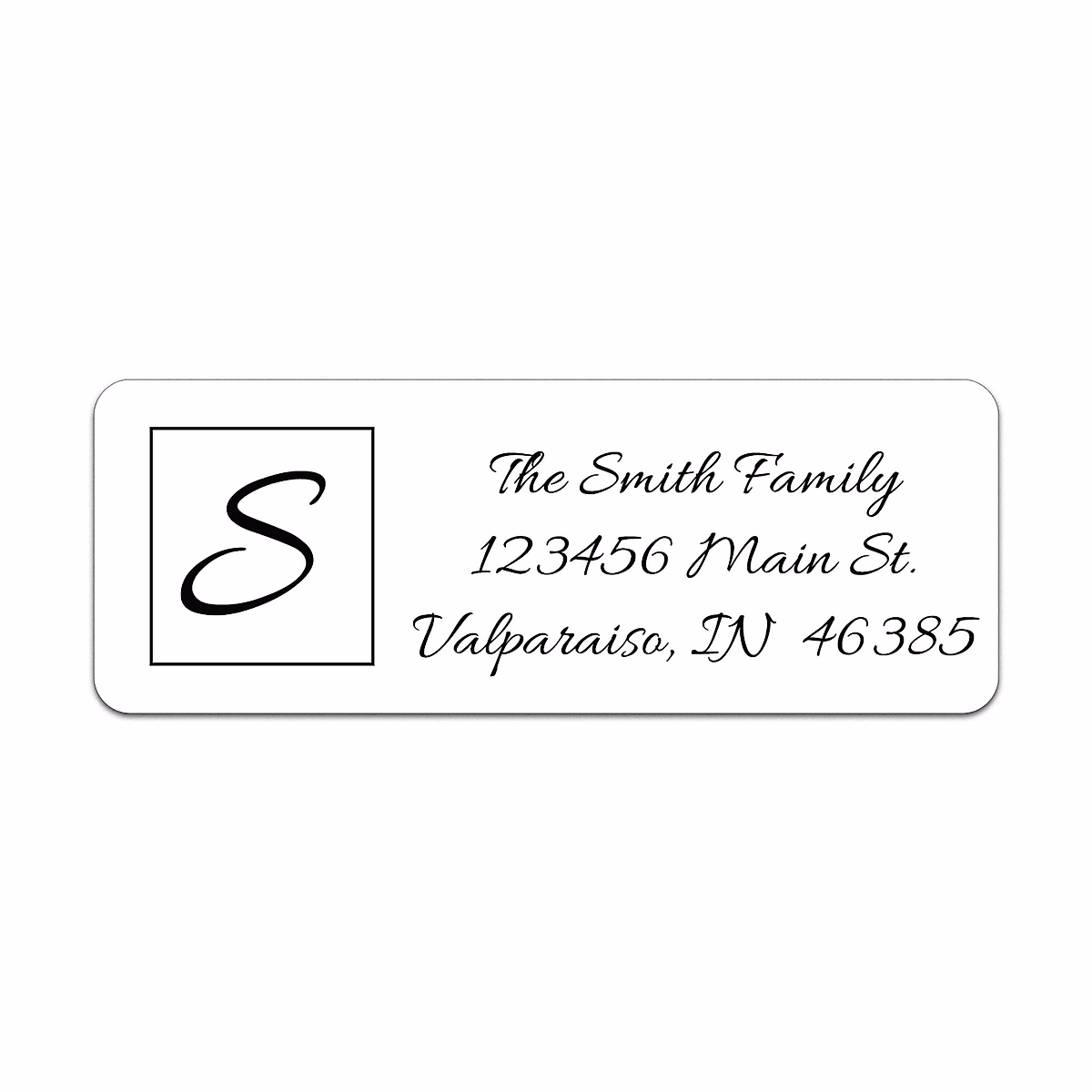 Personalized Return Address Labels - Simple Elegant Design - 240 Labels & 240 Envelope Seals Included - Made in The U.S.A.