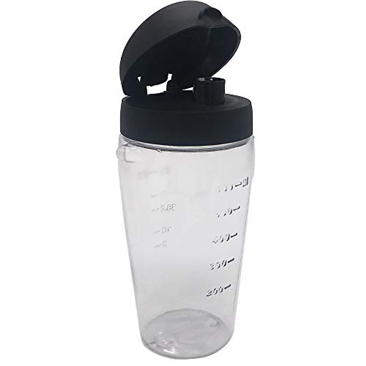 Joystar 2 piece Blender Smoothie bottle cup with lid for Oster Blender Blend-N-Go Smoothie blender or Cup for Oster Classic Series blenders(2, PETG)