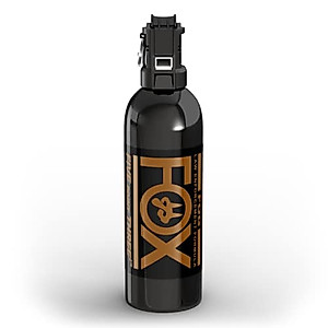 Fox Labs 16 Ounce Pepper Spray, 5,3 Squared, 1.4 Major Capsaicinoids 20 Foot Range, Pistol Grip, Cone Spray