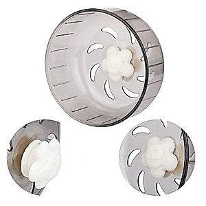 Evonecy Good Mute Effect Rotate Smoothly Wheels Rat Wheel, Exercise Hamster Wheel, 13cm for Rats for Hedgehogs for Prairie Dogs for Home