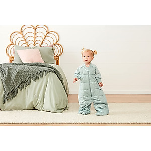 ergoPouch 2.5 TOG Baby Sleep Sack – 100% Organic Cotton Baby Sleep Suit Bag for Cozy Baby’s Night – Temperature Control Baby Blanket (Sage, 3-12 Months)