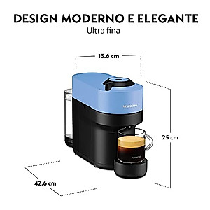 Nespresso Vertuo Pop Pacific Blue 110V Coffee Maker