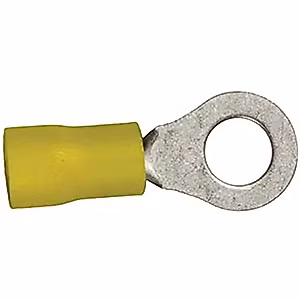 WirthCo 80859 12-10Awg 5/16" Vinyl Ring Terminal- 25 Pcs