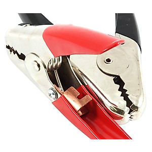 Forney 54722 Battery Charger Clamps, 500-Amp, Commercial Grade,Red and Black