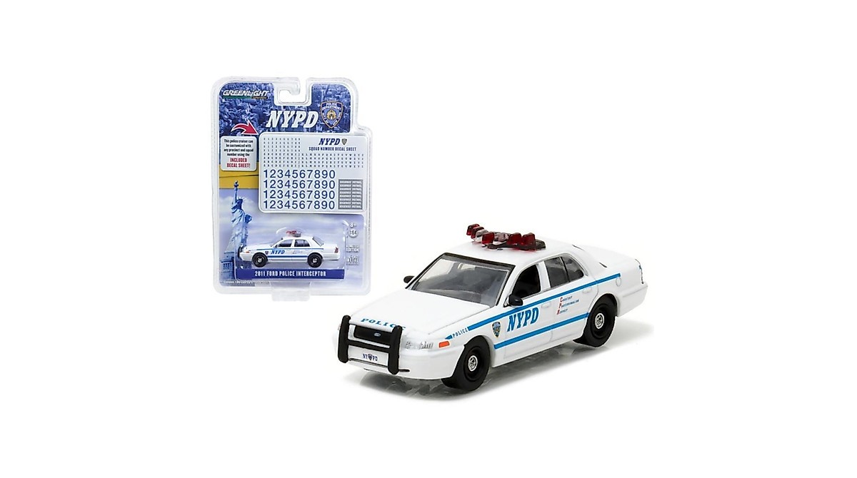 Greenlight 2011 Ford Crown Victoria NYPD Diecast Model