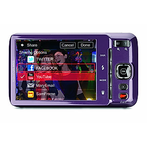 Kodak EasyShare M583 14 MP Digital Camera with 8x Optical Zoom and 3-Inch LCD - Purple