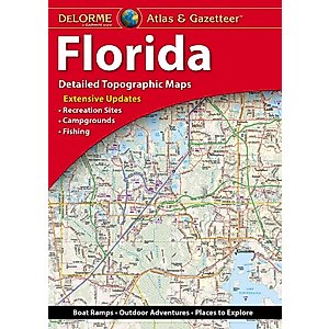 Delorme Florida Atlas & Gazetteer