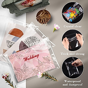 Golden State Art, Pack of 100 11 1/4 x 14 1/8 Clear Bags for 11x14 Mat Matting