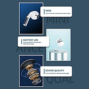 Wireless Bluetooth Earbuds Long Life Battery Strong Compatibility Waterproof and Moisture-Proof Noise Reduction