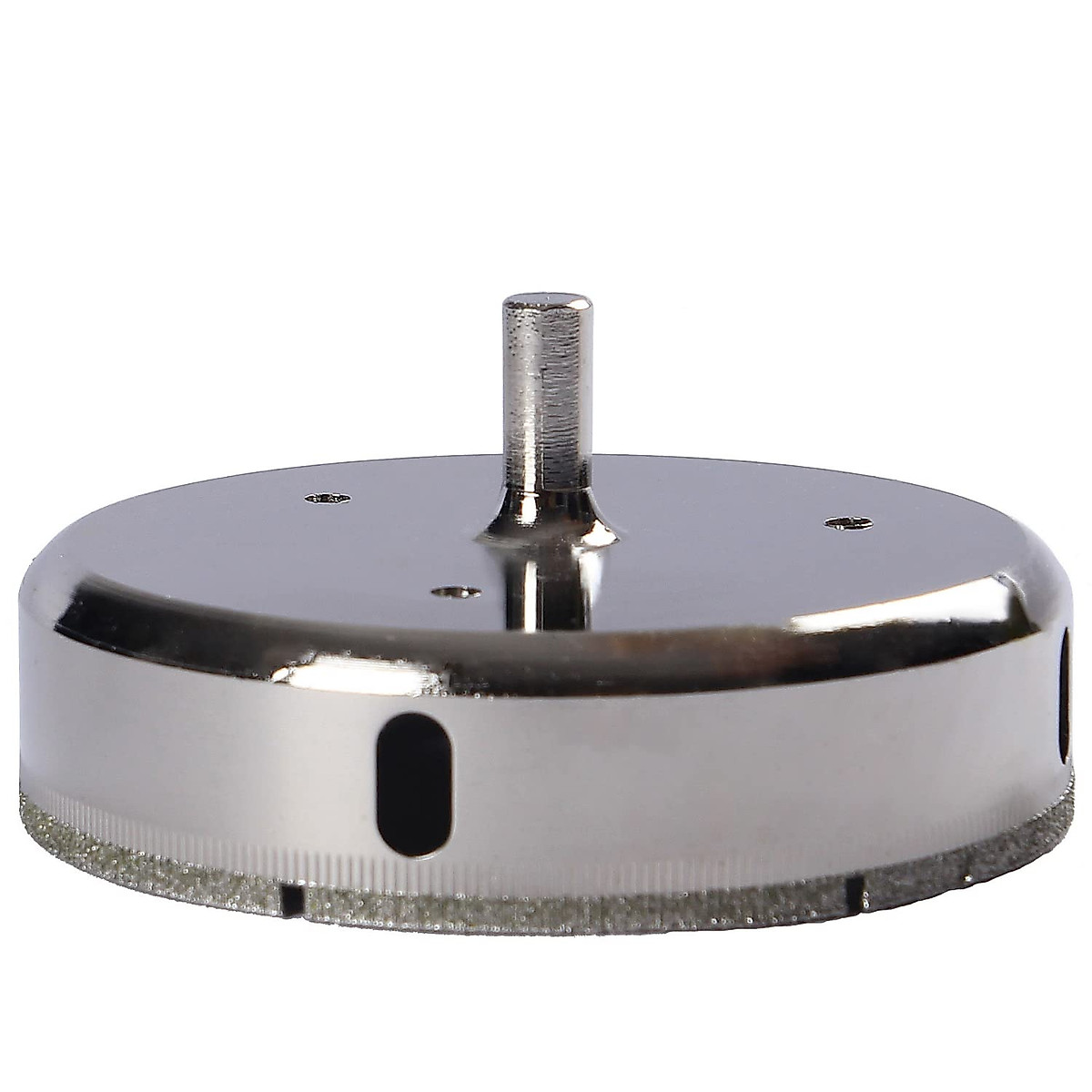 4 1/2 Inch Diamond Hole Saw Drill Bit Quartz Granite Porcelain Ceramic Glass Floor Wall Tiles 4.5 Inch Standard Shank Positioning Template Guide Included