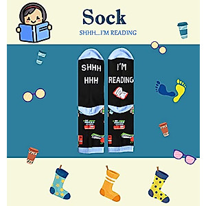 LESEN Book Lovers Gifts for Women - Ideal Reader Gifts Box Basket for Librarian or Best Friend - Includes a Tote Bag,Book Sleeve,Socks,Bookmarks