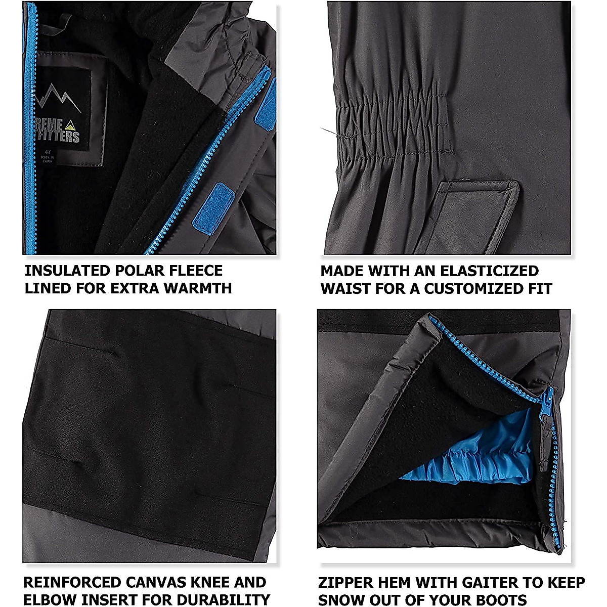 iXtreme Boys' Toddler Snow Mobile, Blue, 3T