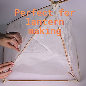 Carnival Papers Wet Strength White Tissue Paper 60 Sheets Alternative to Deli Paper for Model Making, Geli Printing, Mixed Media Crafts etc Resistant to Tearing When Wet