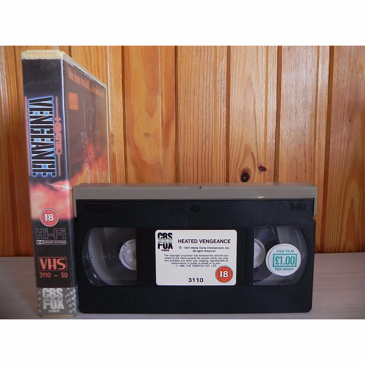 Heated Vengeance - Hardcore Mass Artillery Showdown - Serious Action - VHS