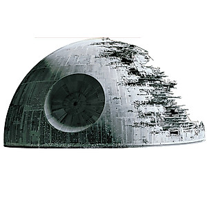 14 Inch Death Star Imperial Galatic Empire Sith Emperor Dark Side Deathstar Classic Episode IV Removable Wall Decal Sticker Art Home Decor Kids Room-14 1/4 Inches Wide by 14 1/4 Inches Tall
