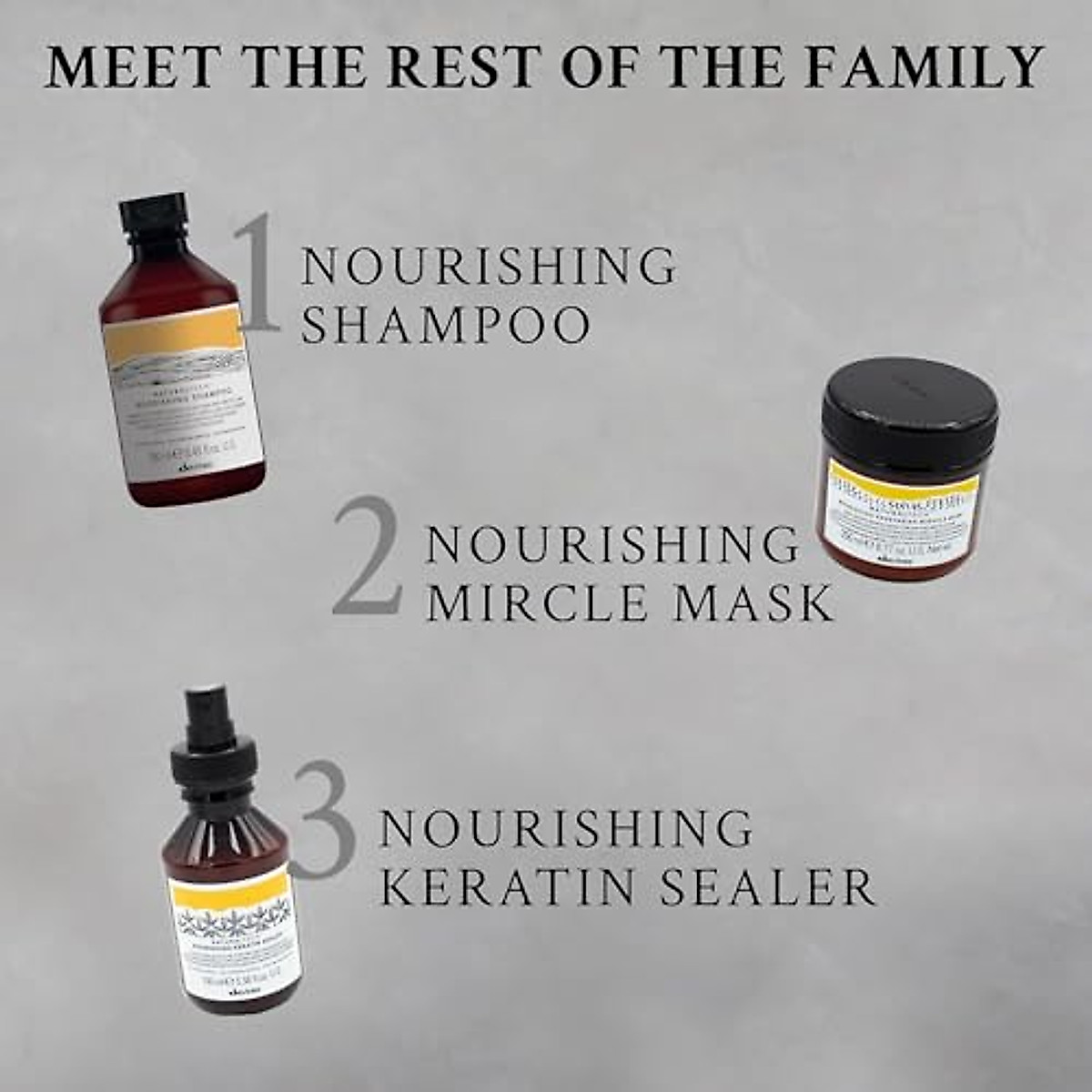 Davines Naturaltech NOURISHING Shampoo, Gentle Cleansing Action For Dehydrated Scalps And Dry, Brittle Hair, 8.45 fl. oz.