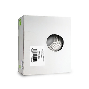 LOGICO Security Wire Burglar Alarm 22/4 Cable 500FT Solid White 500' Speaker Cable