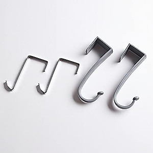 Bsxgse Storage Shelf Shoe Over Organizer Shoe The for Closet Door 4-Tier Hanging Rack Rack Multipurpose Sink Rack (Pink, One Size)