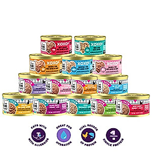 "I and love and you" Naked Essentials Canned Wet Cat Food - Grain Free, Rabbit Recipe, 3-Ounce, Pack of 24 Cans
