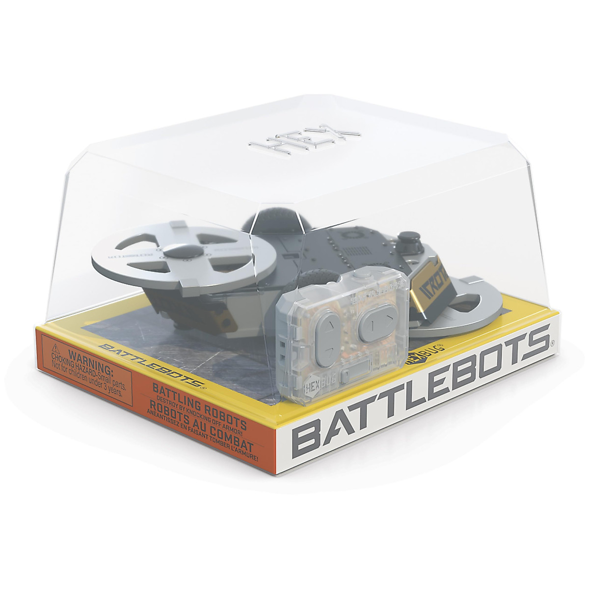 HEXBUG BattleBots Rotator, Remote Control Robot Toys for Kids, STEM Toys for Boys and Girls Ages 8 & Up, Batteries Included