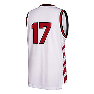 adidas Nebraska Cornhuskers NCAA 17 Hardwood Classics White Basketball Jersey (M)