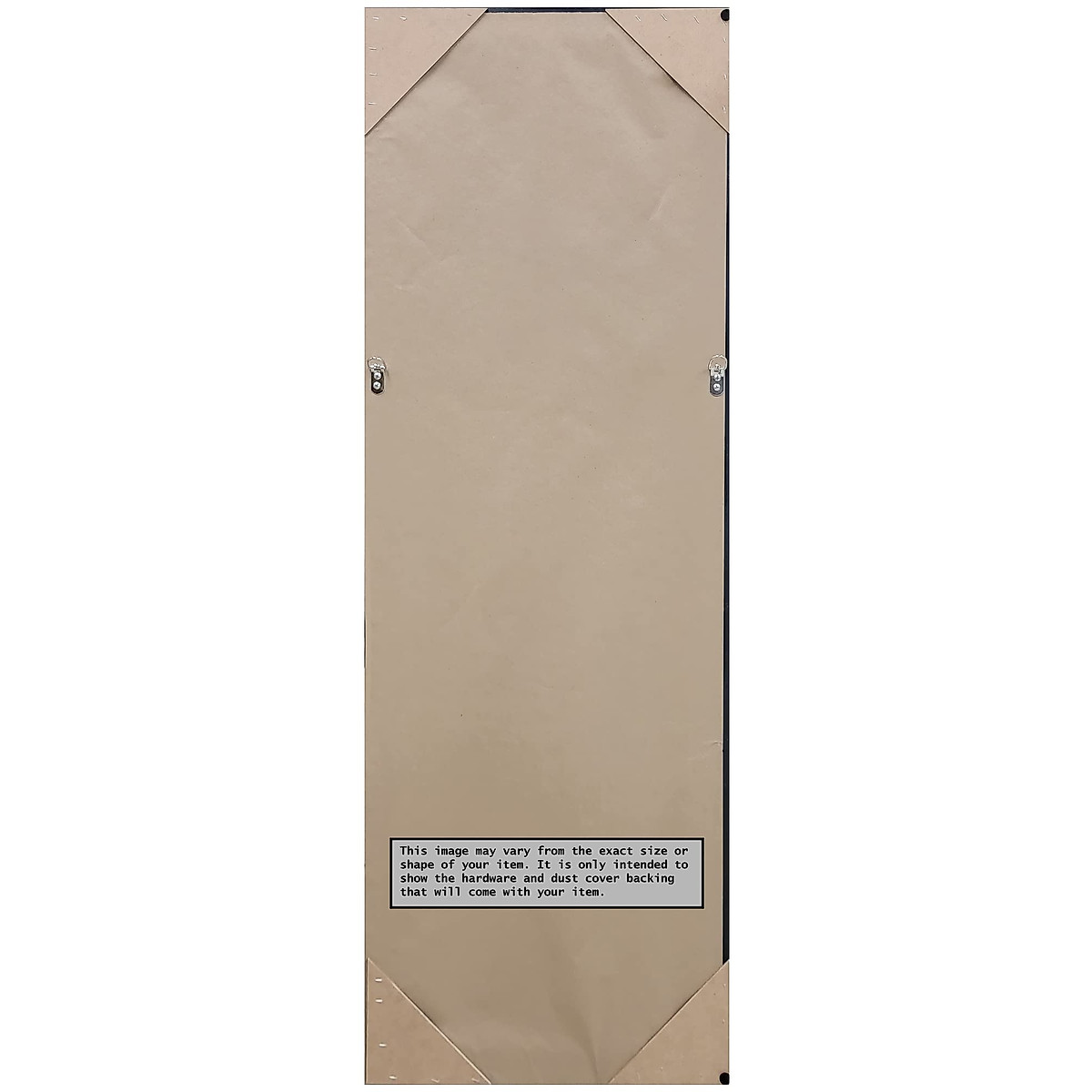 Amanti Art Bronze Full Length Mirror for Door, 50x16 Two Tone Bronze Copper Tall Wall Mirror Full Length, Mounted to Door or Closet Wall with no Visible Brackets, Modern Contemporary Wood Frame