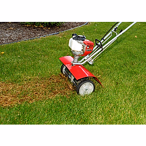 Mantis 5222 Power Tiller Dethatcher Attachment for Gardening