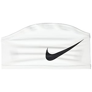 Nike Pro Dri-Fit Skull Wrap 4.0, White/Black, One Size Fits Most, One Size fits Most, Adult and Youth