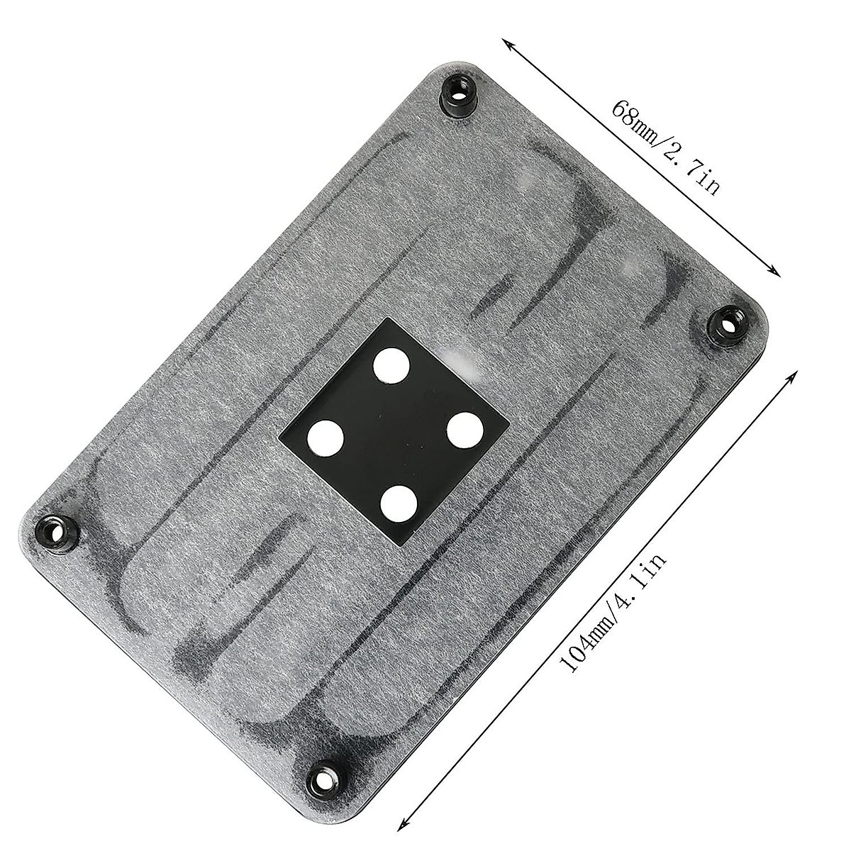 SJZBIN AM4 CPU Heatsink Bracket Back Durable CPU Heatsink Bracket Motherboard CPU Fan Cooling Mounting Sheet Plate Backplate for AMD AM4 B350 X370 A320 X470 B450 B550 X570