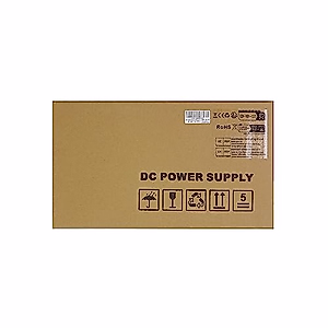 stonylab Digital DC Power Supply, 30V/5A Adjustable Single Output Switch Mode Regulated DC Power Supply for Bench Test Laboratory Research