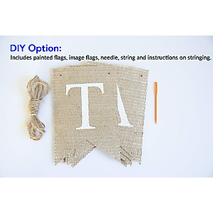 Swanky Party Box | Earth Day Burlap Banner | Earth Day Decorations | Earth Day Sign