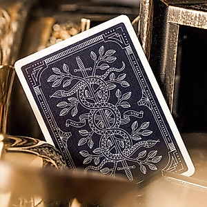 Monarch Playing Cards by theory11 , Blue, 3.5 x 2.5-Inch