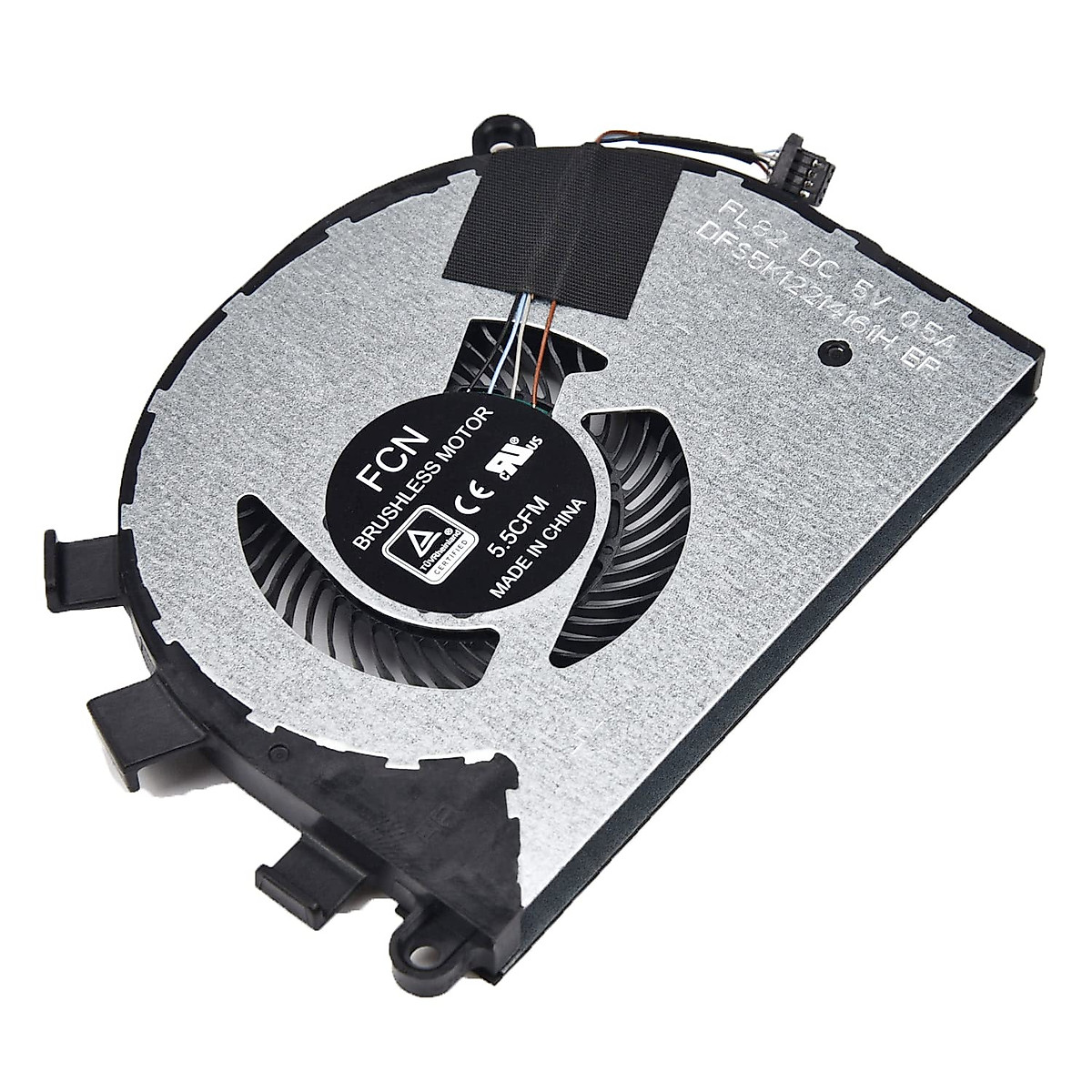 Replacement CPU Cooling Fan for Dell inspiron 15 5584 & Latitude 3400 3500 Series Laptop, New inspiron 15 5584 Laptop Fan P/N: 0T6RHW CN-0T6RHW DFS5K12214161H DC5V 0.5A