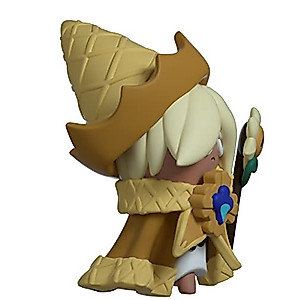 Youtooz Pure Vanilla Cookie Vinyl Figure, 4.5" Adorable Official Pure Vanilla Cookie Figurine from Mobile Game Cookie Run: Kingdom - Youtooz Cookie Run Kingdom Collection