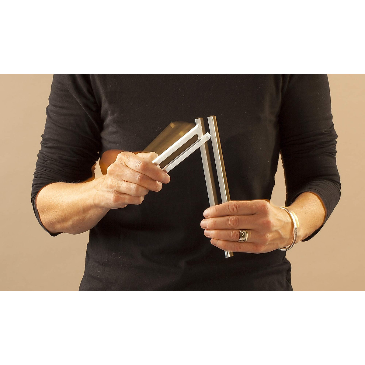 CHAKRA BALANCING with SOUND Multiple Octave Ohm Tuning Fork Set for Energy Practitioners & Sound Therapy (272.2 + 544.4 + 1088.8 hz)