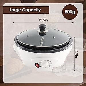 750g Electric Coffee Roaster Machine Home Coffee Roaster Coffee Bean Roaster for Home Use 110V